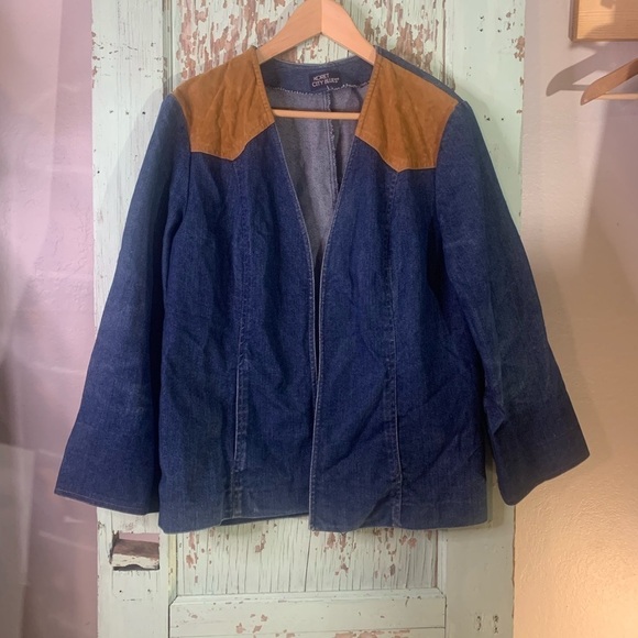 Koret | Jackets & Coats | Vintage Womens Koret City Blues Denim Long ...